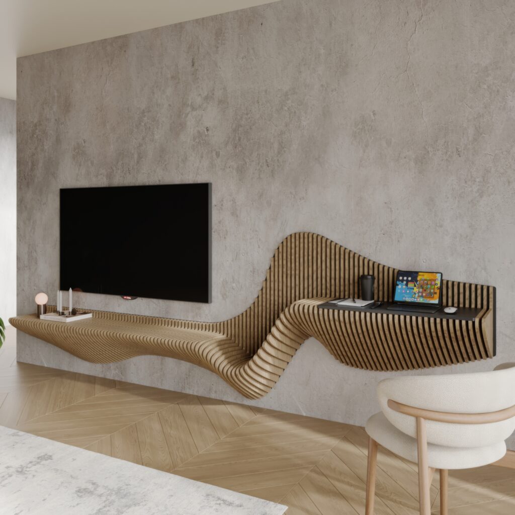 Decoway - Custom Parametric Furniture, Laser-Cut Wood Items
